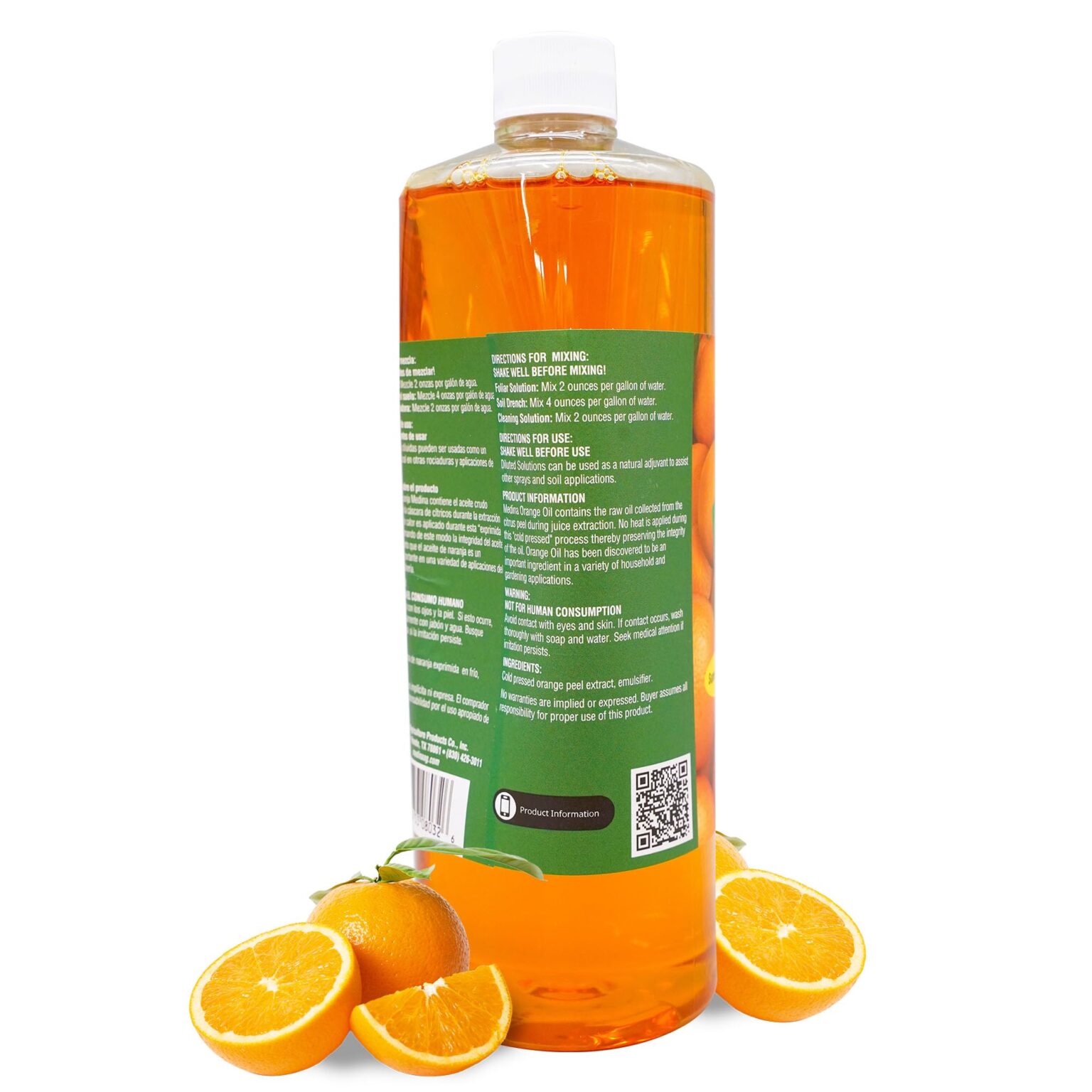 Medina Orange Oil Cleaner & Degreaser Concentrate | All Purpose Cleaner ...