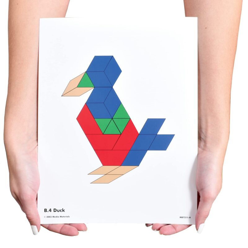 Learning Advantage Pattern Block Activity Cards - In-Home Learning ...