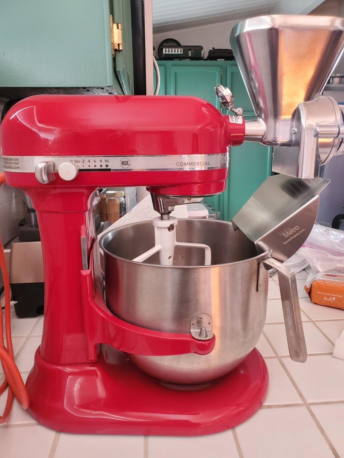 KitchenAid KGM All Metal Grain Mill Attachment - Swiftsly