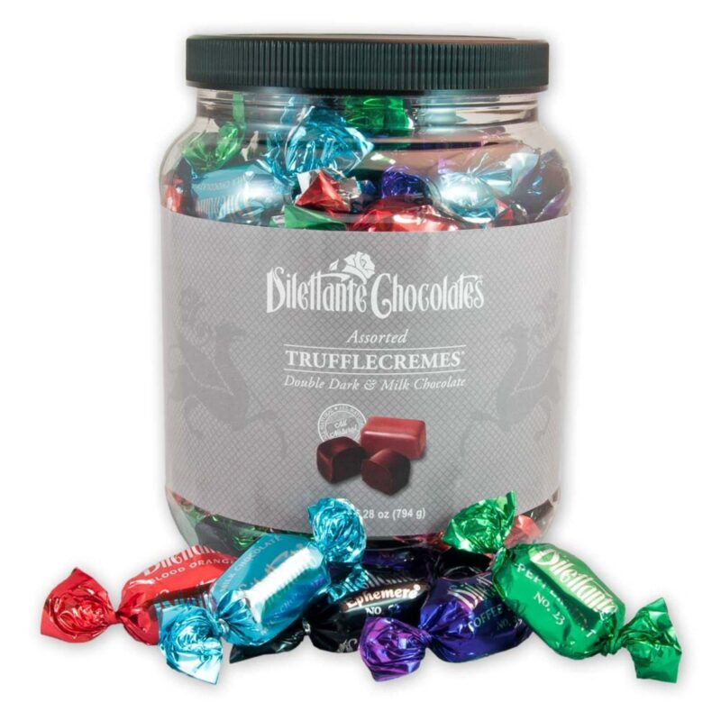 Assorted Chocolate TruffleCremes | 28-Ounce Jar | Covered In Premium ...