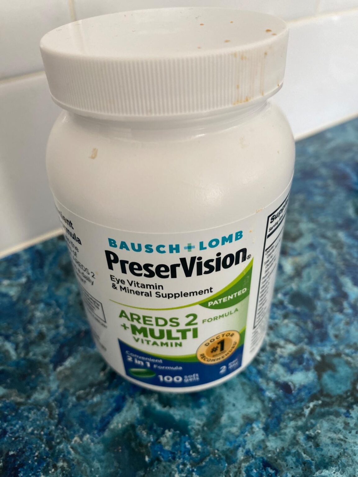 PreserVision AREDS 2 + Multivitamin 2-in-1 Eye Contains Vitamin C D E ...