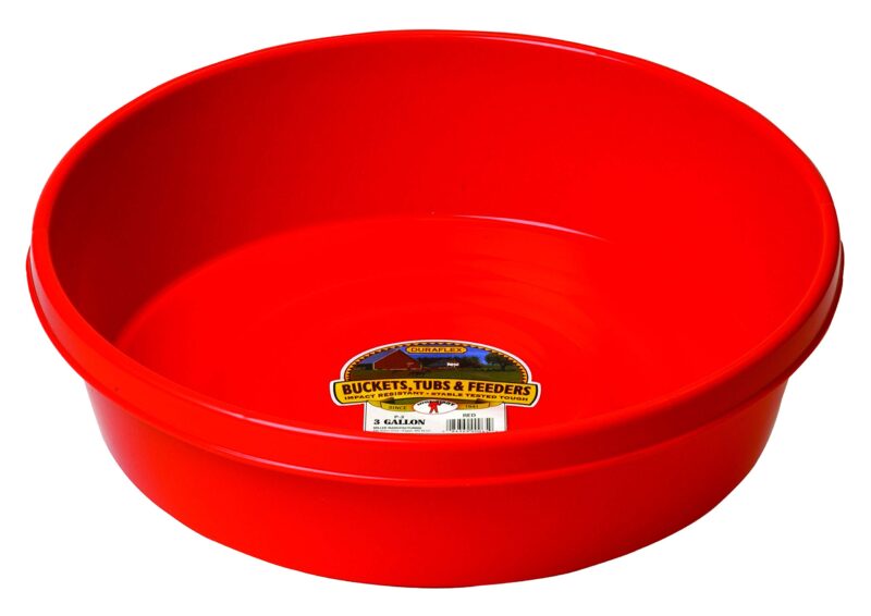 Little Giant® Plastic Utility Pan | Feed Pan | Durable & Versatile ...