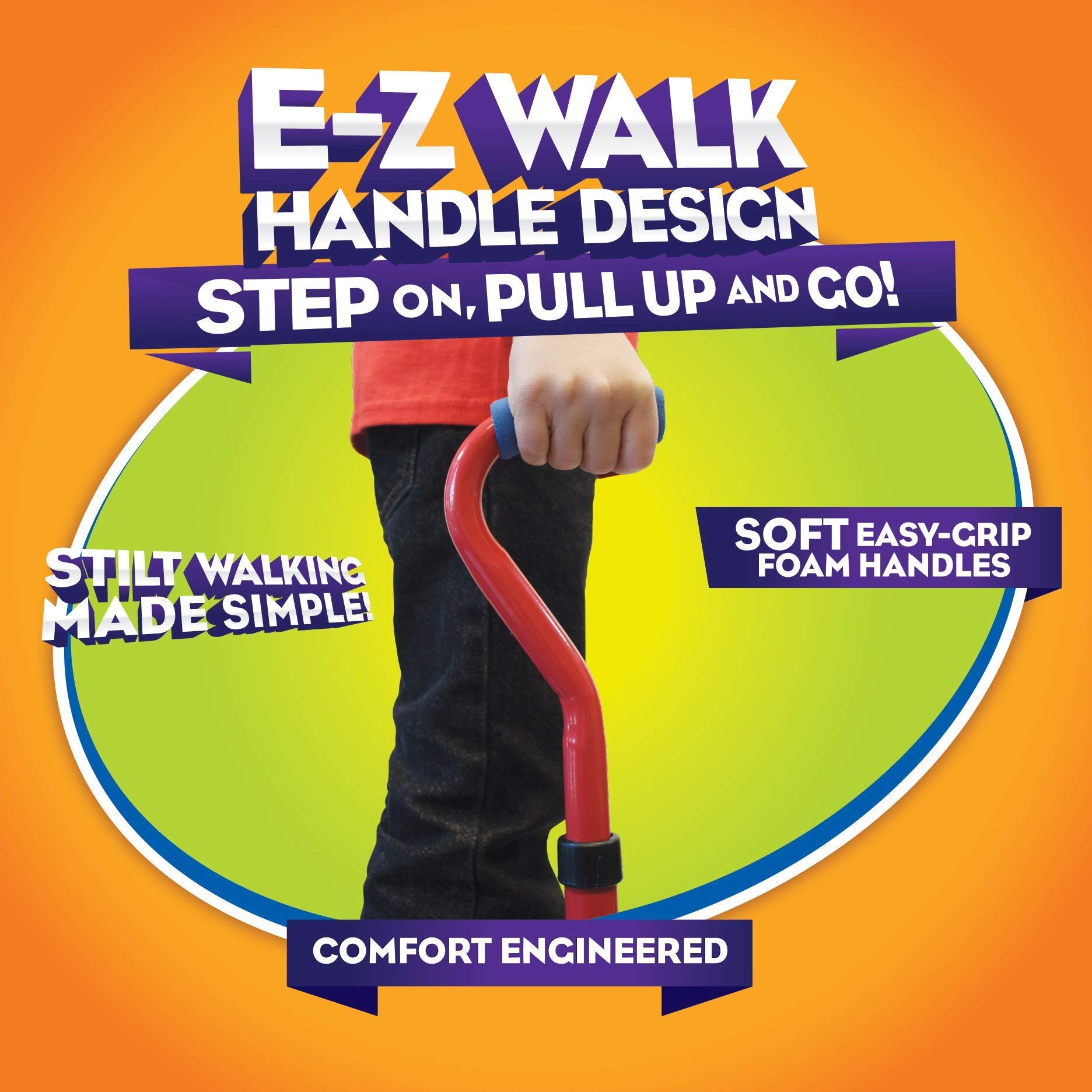 Original Walkaroo Steel 'Wee' Balance Stilts With Adjustable Height For ...