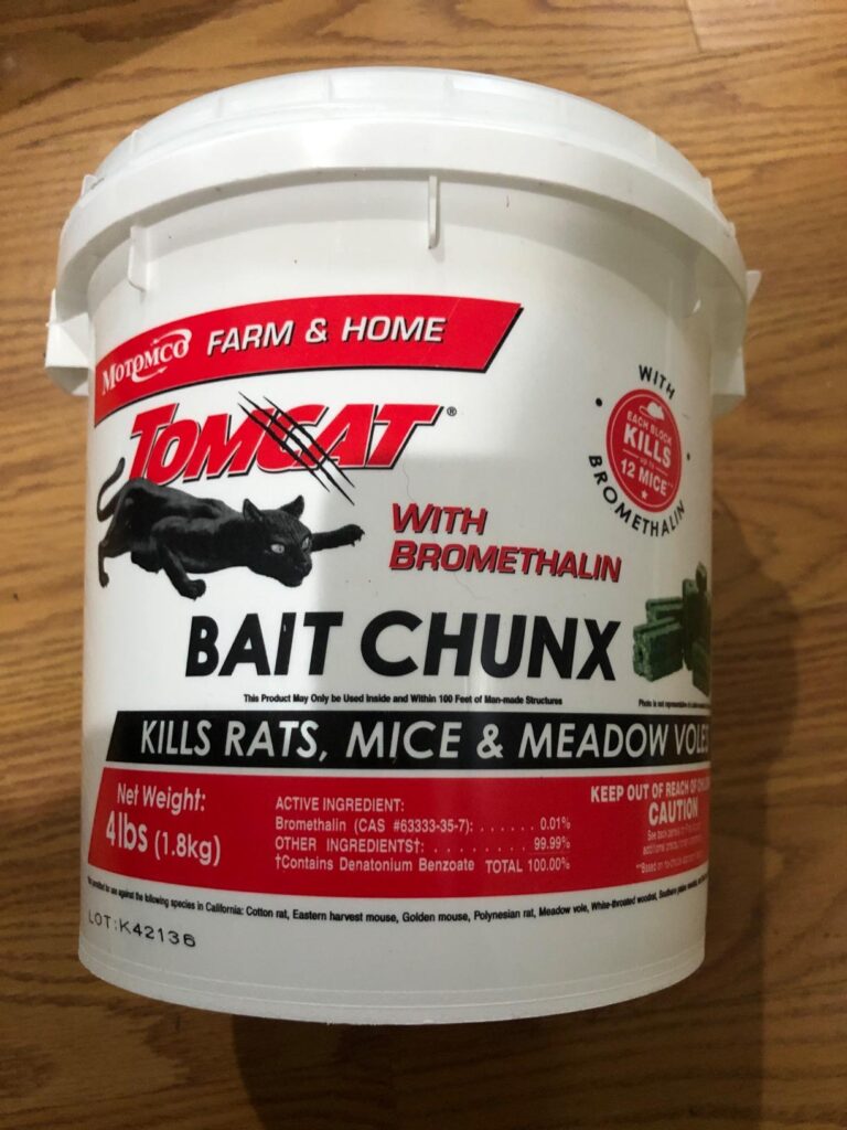 Tomcat With Bromethalin Bait Chunx Pail, Pest Control For Agricultural ...