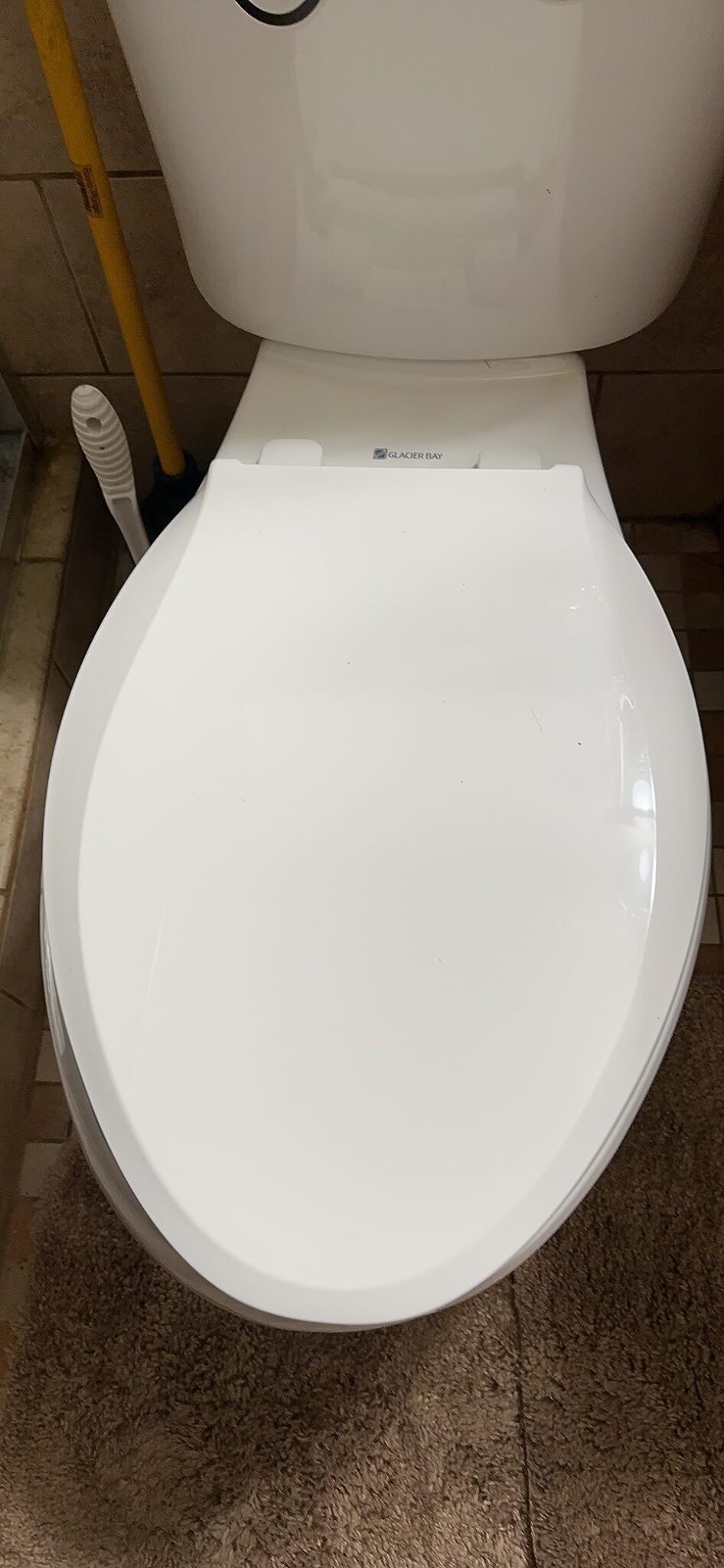 KOHLER 4636-RL-0 Cachet ReadyLatch Elongated Toilet Seat, Quiet-Close ...