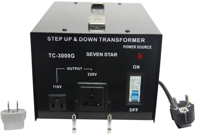 SEVENSTAR TC 3000 110/220V AC-3000 Watt Transformer - Swiftsly