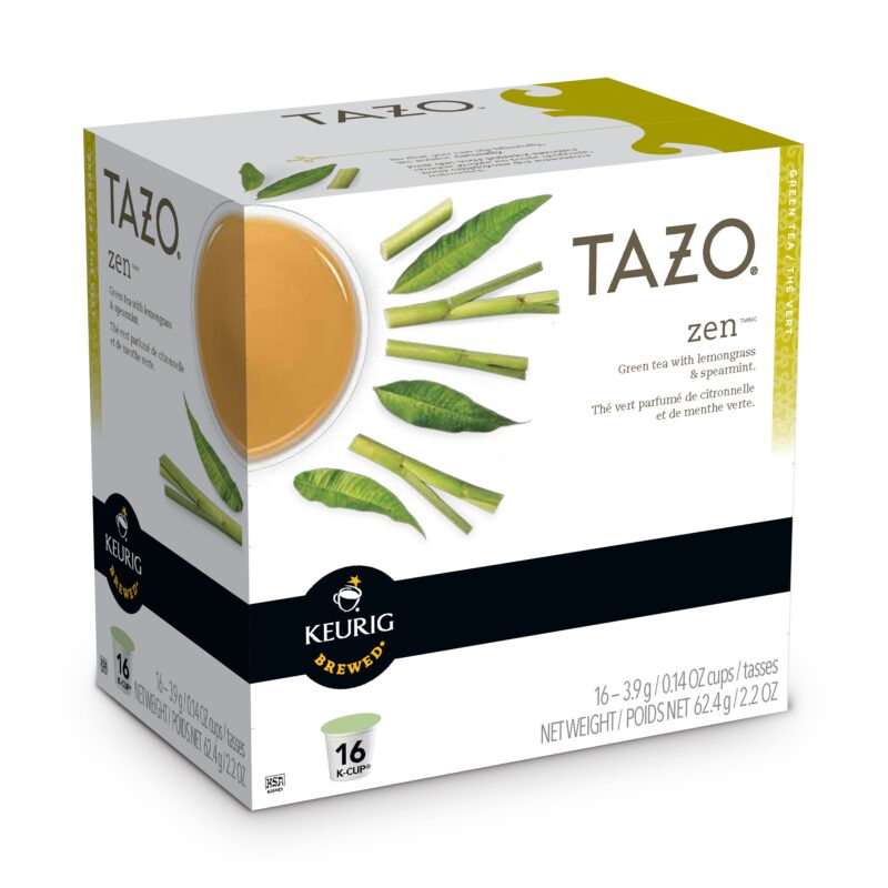 Tazo Zen Green Tea Keurig K-Cups, 16 Count - Swiftsly