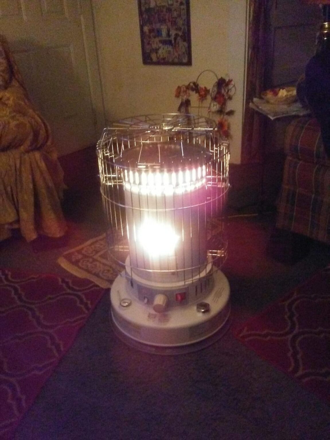 Kero World KW-24G Indoor Kerosene Heater, Large, White - Swiftsly