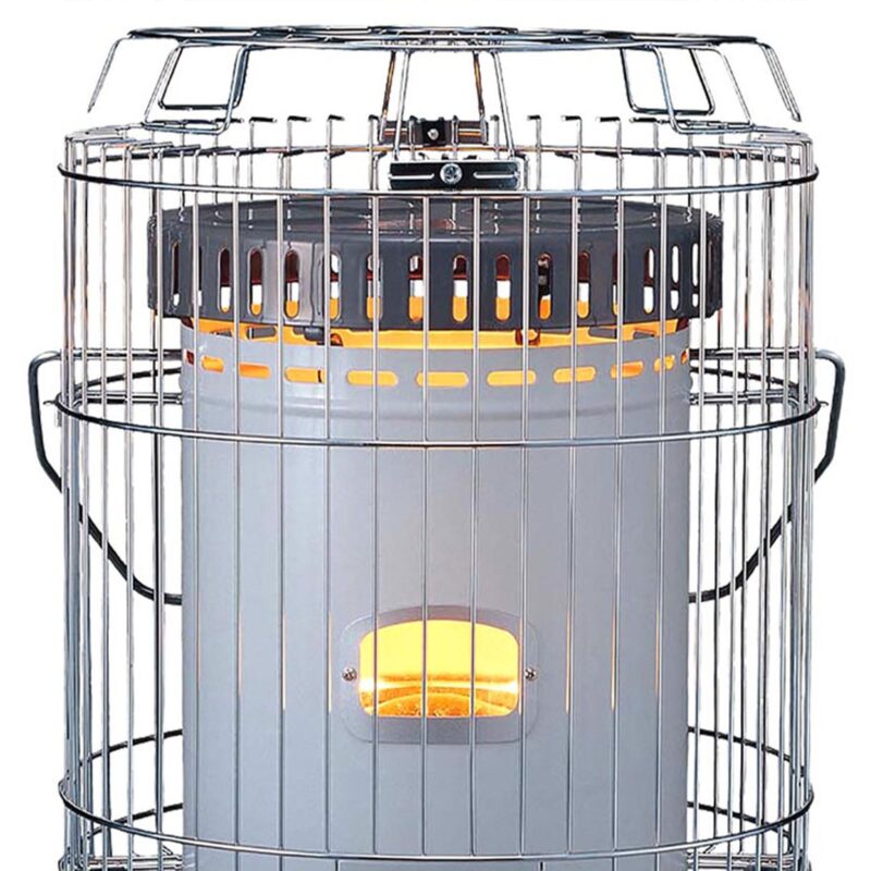 Kero World KW-24G Indoor Kerosene Heater, Large, White - Swiftsly
