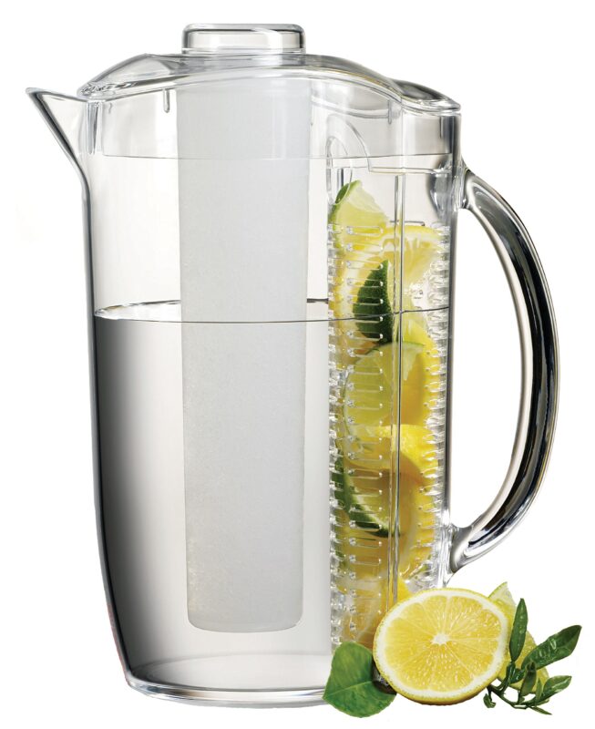 Prodyne Iced Fruit Infusion Pitcher Iced Pitcher Clear - Swiftsly