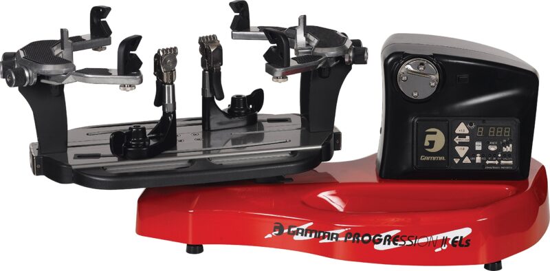 GAMMA Progression II Els Tennis Stringing Machine, Diamond/Black - Swiftsly