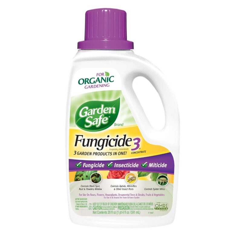 Garden Safe Fungicide3 Concentrate (20 Fl Oz) 1 Count - Swiftsly