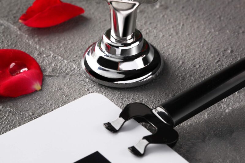 New Star Foodservice 23428 Triton Harp Clip Style, Place Card/Table ...