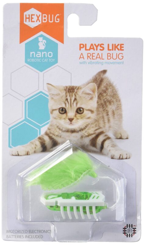 Hex Bug 480-3030 Nano Cat Toy Assorted Styles - Swiftsly