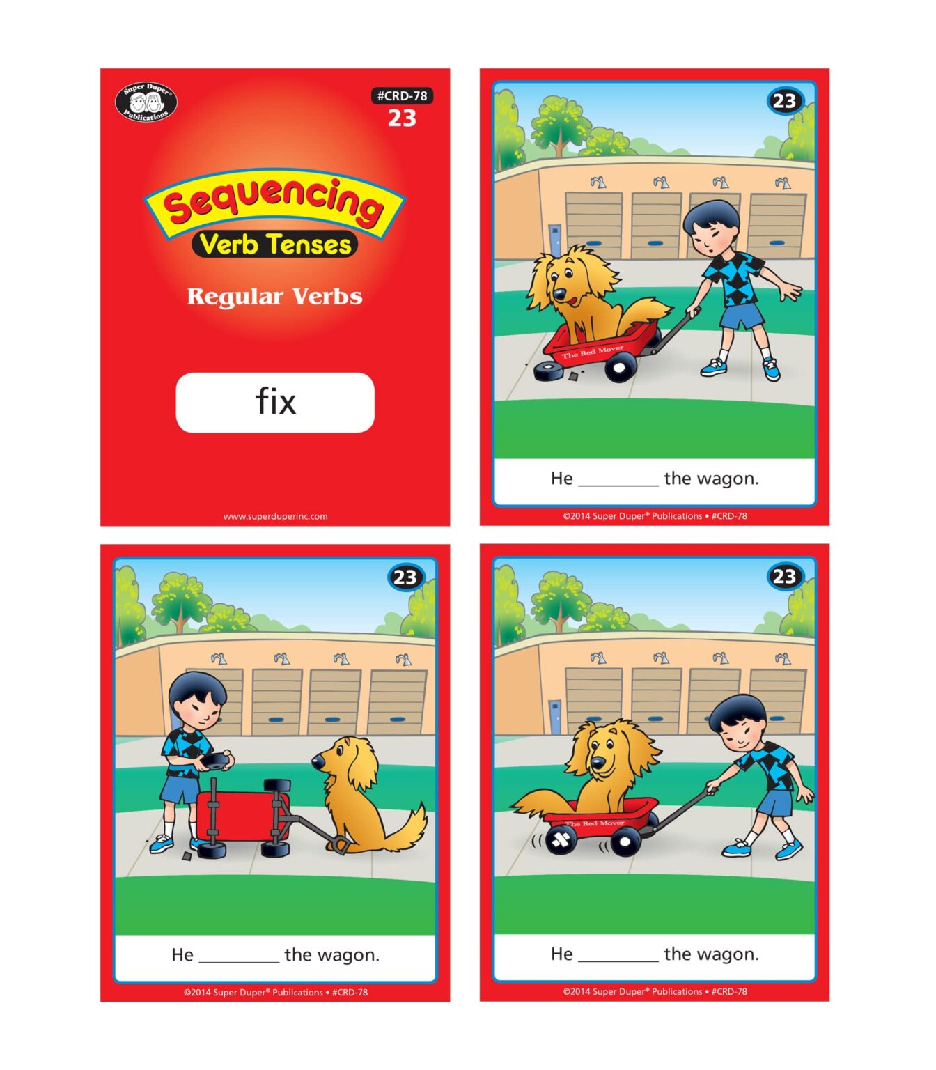 Super Duper Publications | Sequencing Regular And Irregular Verb Tenses ...