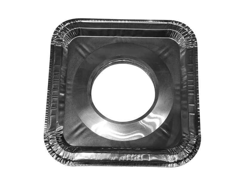 Aluminum Foil Square Gas Burner Disposable Heavy Thick Quality Bib ...