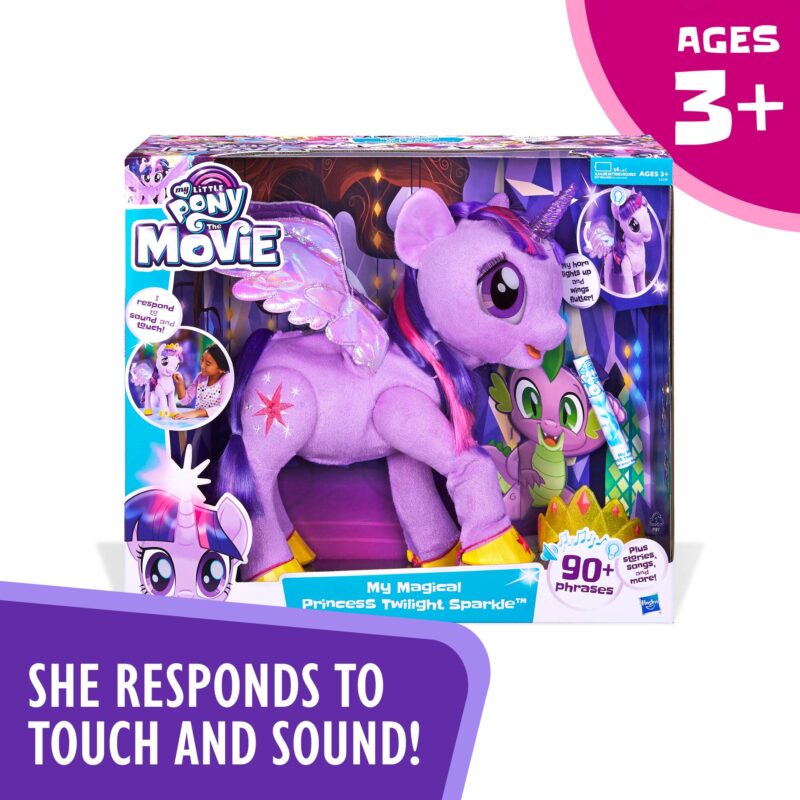 My Little Pony Toy Talking & Singing Twilight Sparkle, Soft Interactive ...
