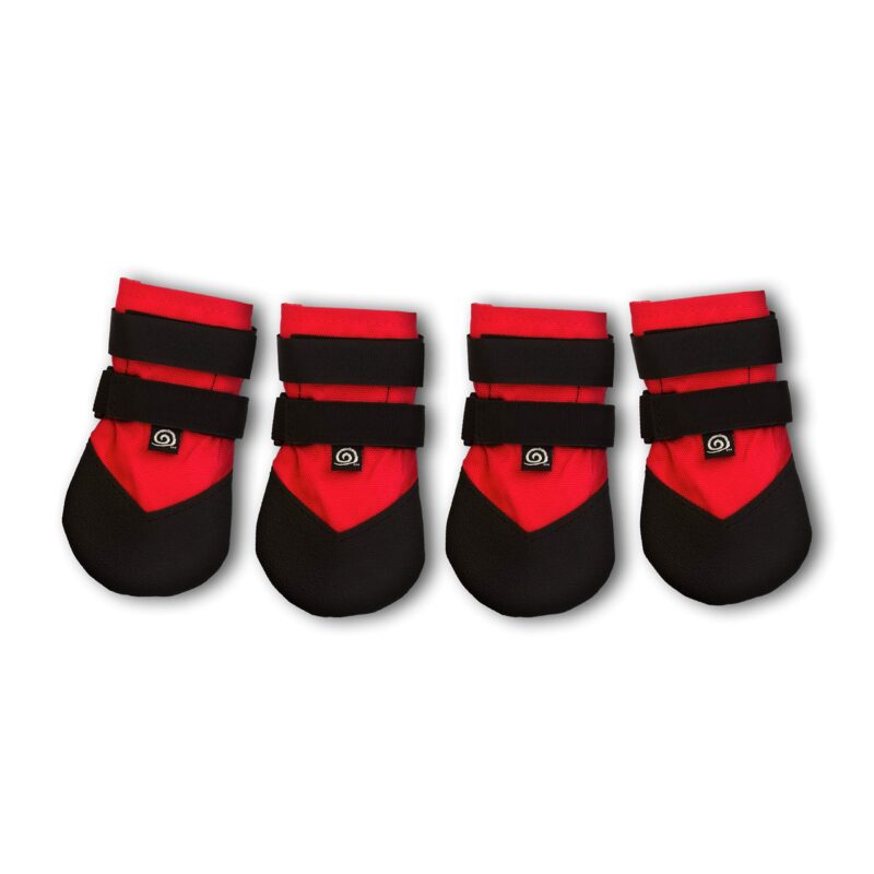 Ultra Paws Durable Dog Boots SMALL Red Size 4 (S) - Swiftsly