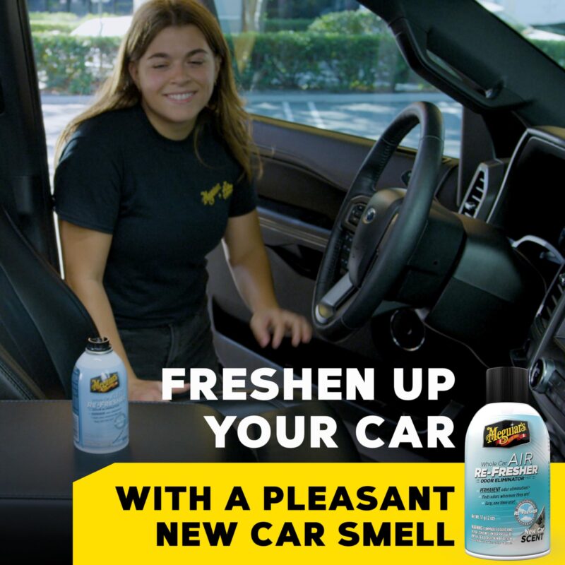 Meguiar's Whole Car Air Refresher, Odor Eliminator Spray Eliminates ...