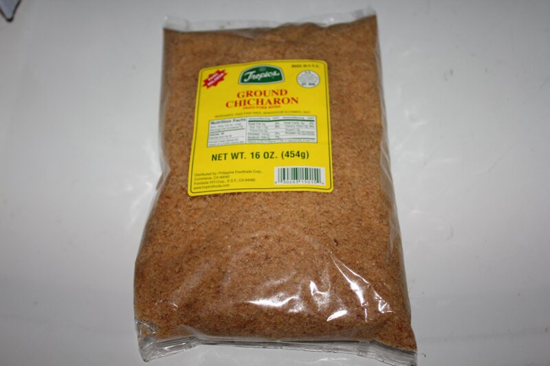 Tropics Brand Ground Chicharon 1 Lb Or 16 Oz A Pack - Swiftsly