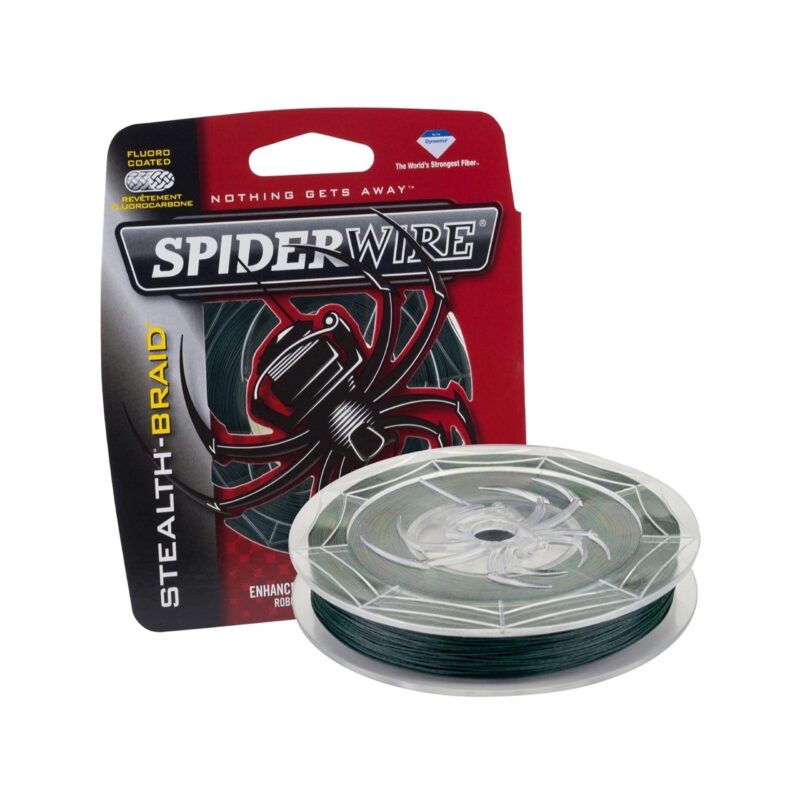 Spiderwire SpiderWire Stealth Braid Fishing Line 30lb Break Strength 500yd Moss Green - Swiftsly
