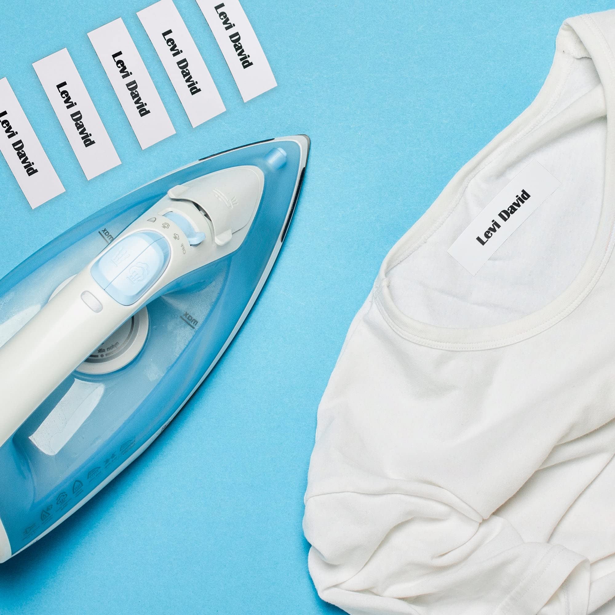 Starlight Iron On Labels For Clothing [100 Count] Personalized Name ...