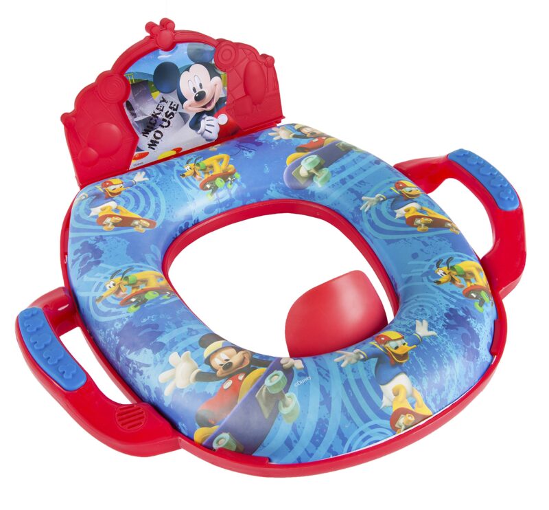 Disney Mickey Mouse Deluxe Soft Potty Seat For Toilet Training Kids ...