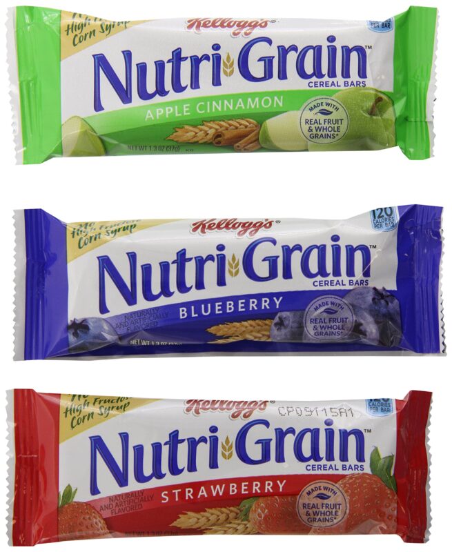 Nutri-Grain Kellogg's Cereal Bars Variety Pack, 48 Count - Swiftsly