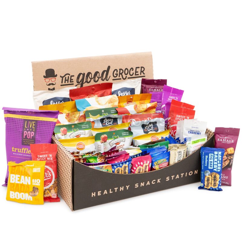 Healthy Snack Station (70 Count) By The Good Grocer - Office Snacks ...