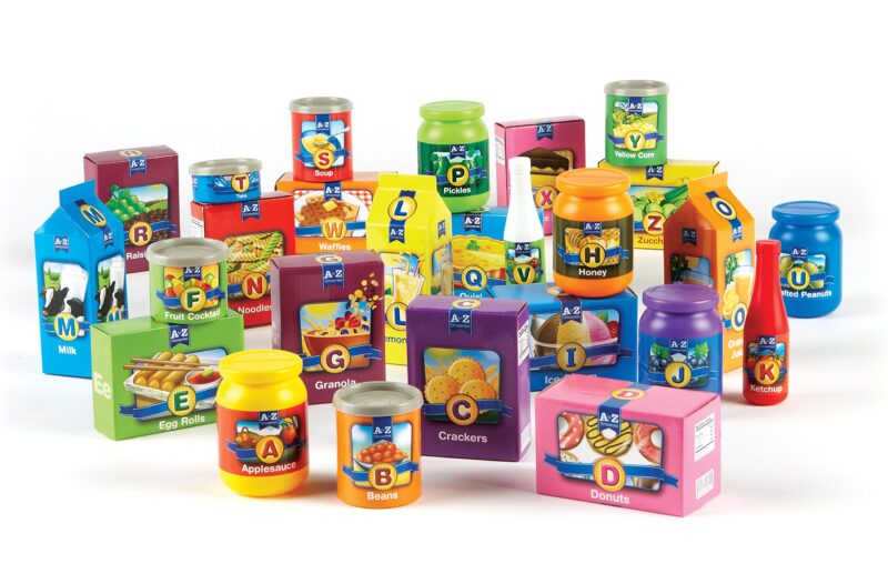 Learning Resources A To Z Alphabet Groceries - 31 Pieces, Ages 3 ...