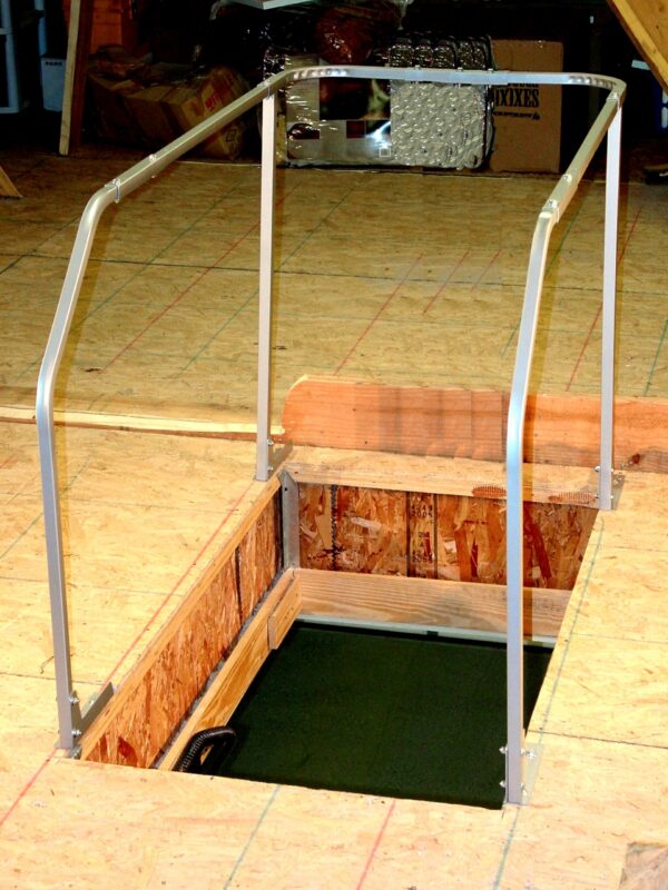 Versa Lift Attic Ladder Safety Railing VR-60 - Swiftsly