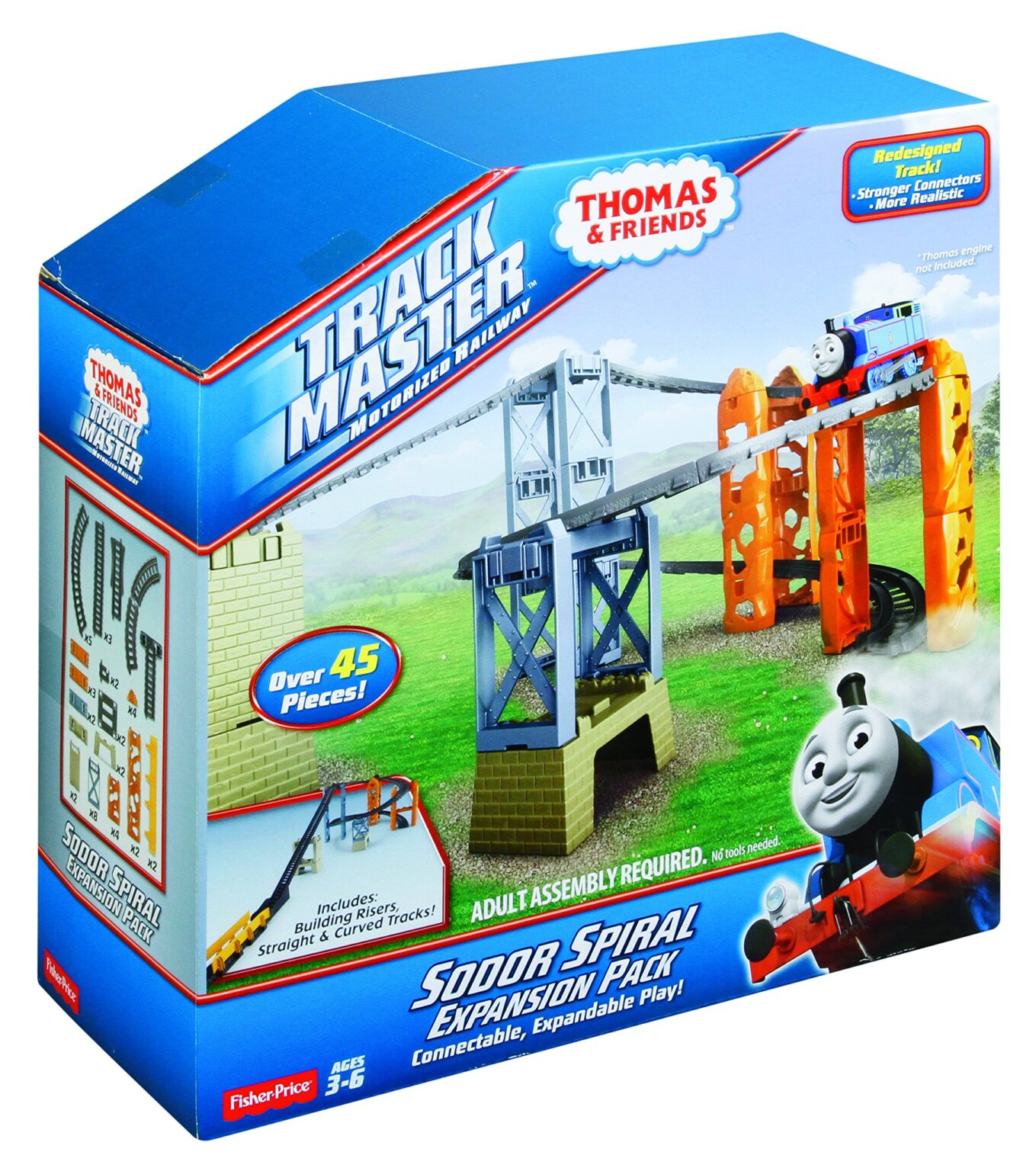 Thomas & Friends TrackMaster, Sodor Spiral Expansion Pack - Swiftsly