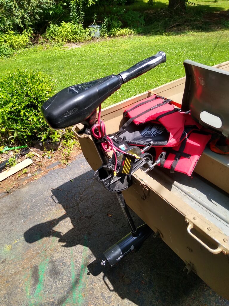 Newport NV-Series Thrust Saltwater Transom Mounted Trolling Electric ...